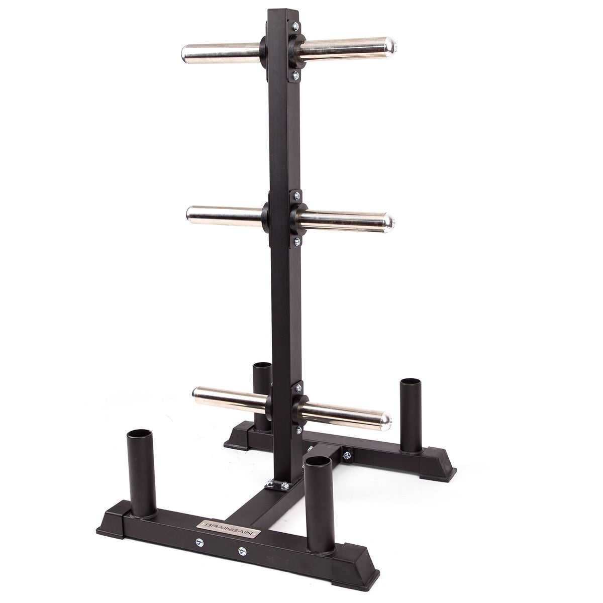 Olympic Weight Storage Tree with Barbell Storage | 500kg Loadable ...